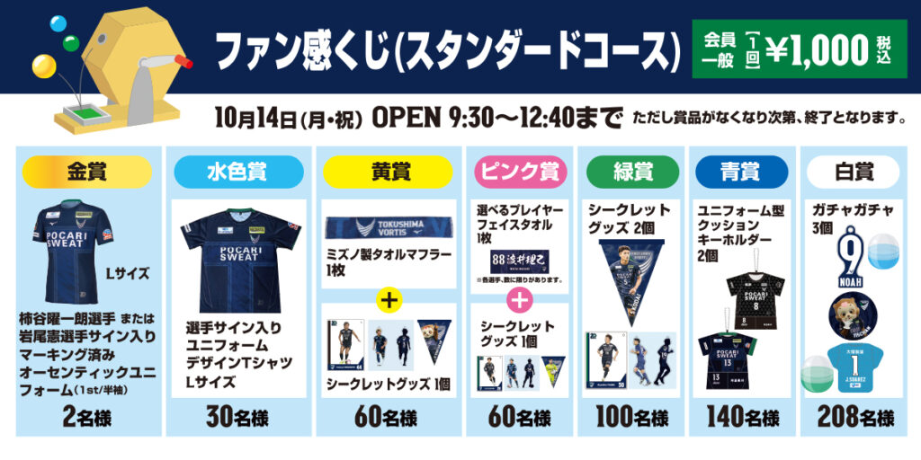 【ファン感謝祭2024】グッズ販売について | NEWS | 徳島ヴォルティス オフィシャルサイト